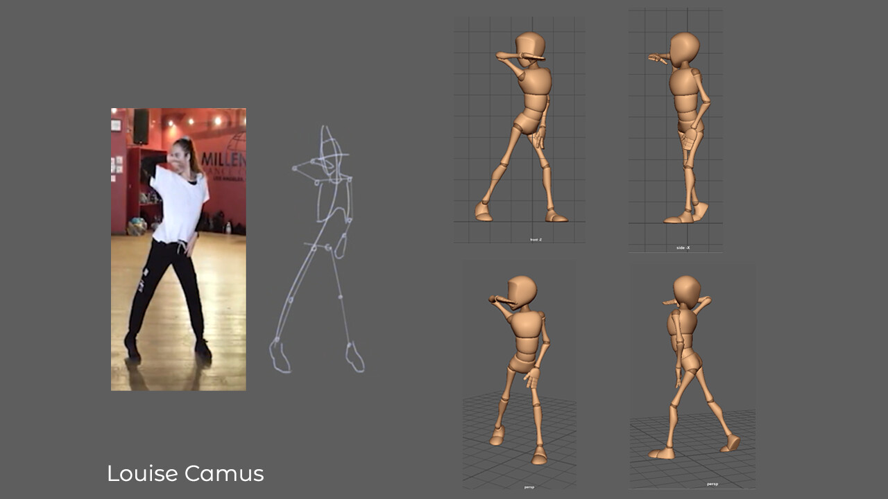 Artstation Dance Study 3d Animation