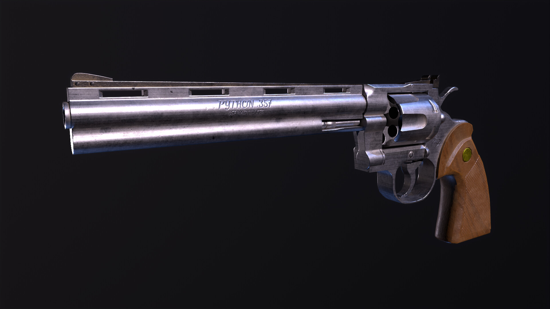 ArtStation - Colt Python.357