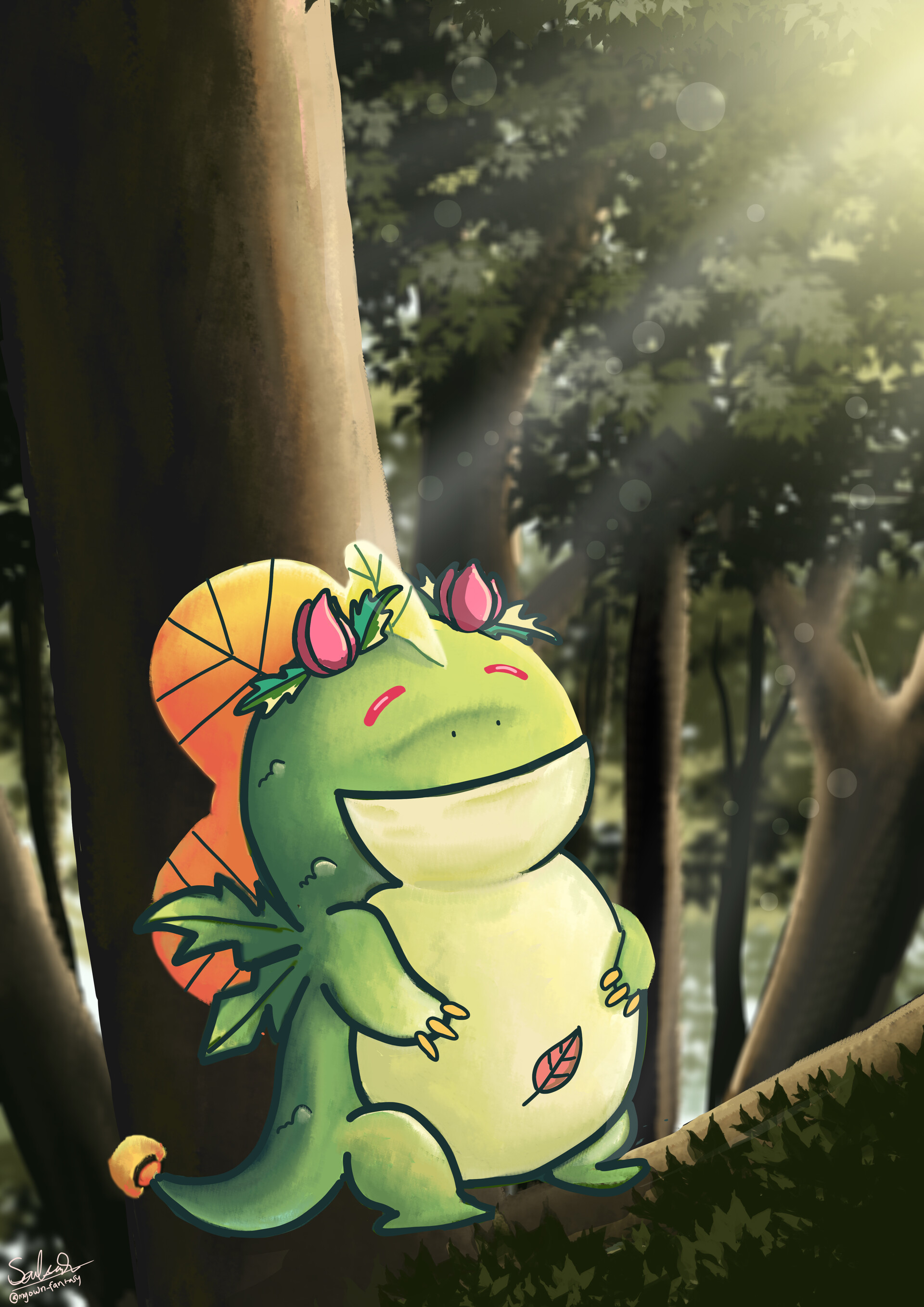 ArtStation - Leaf Dracoo