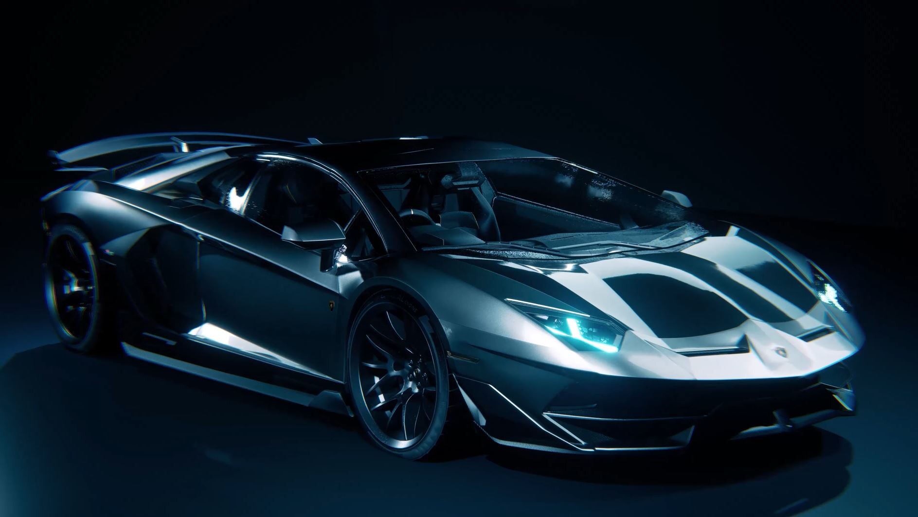 Tron Lamborghini Aventador Wallpaper