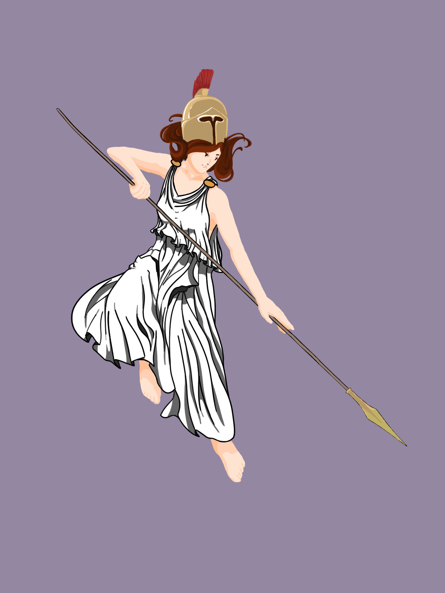 ArtStation - Morphologie exercice: Greek Character