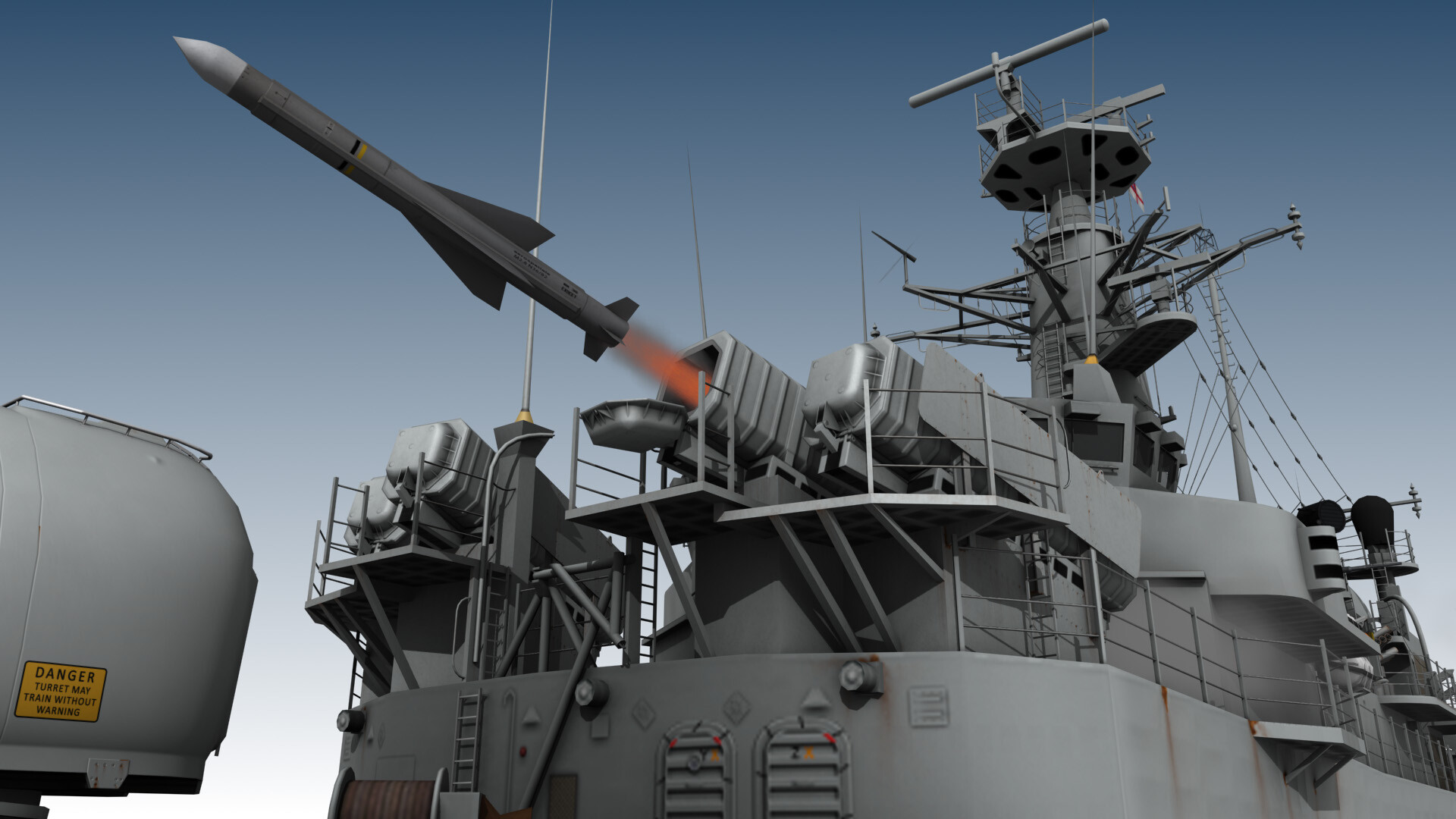 Edmund Fovargue - MM38 Exocet Missile Launcher & Platforms (Type 21 System)
