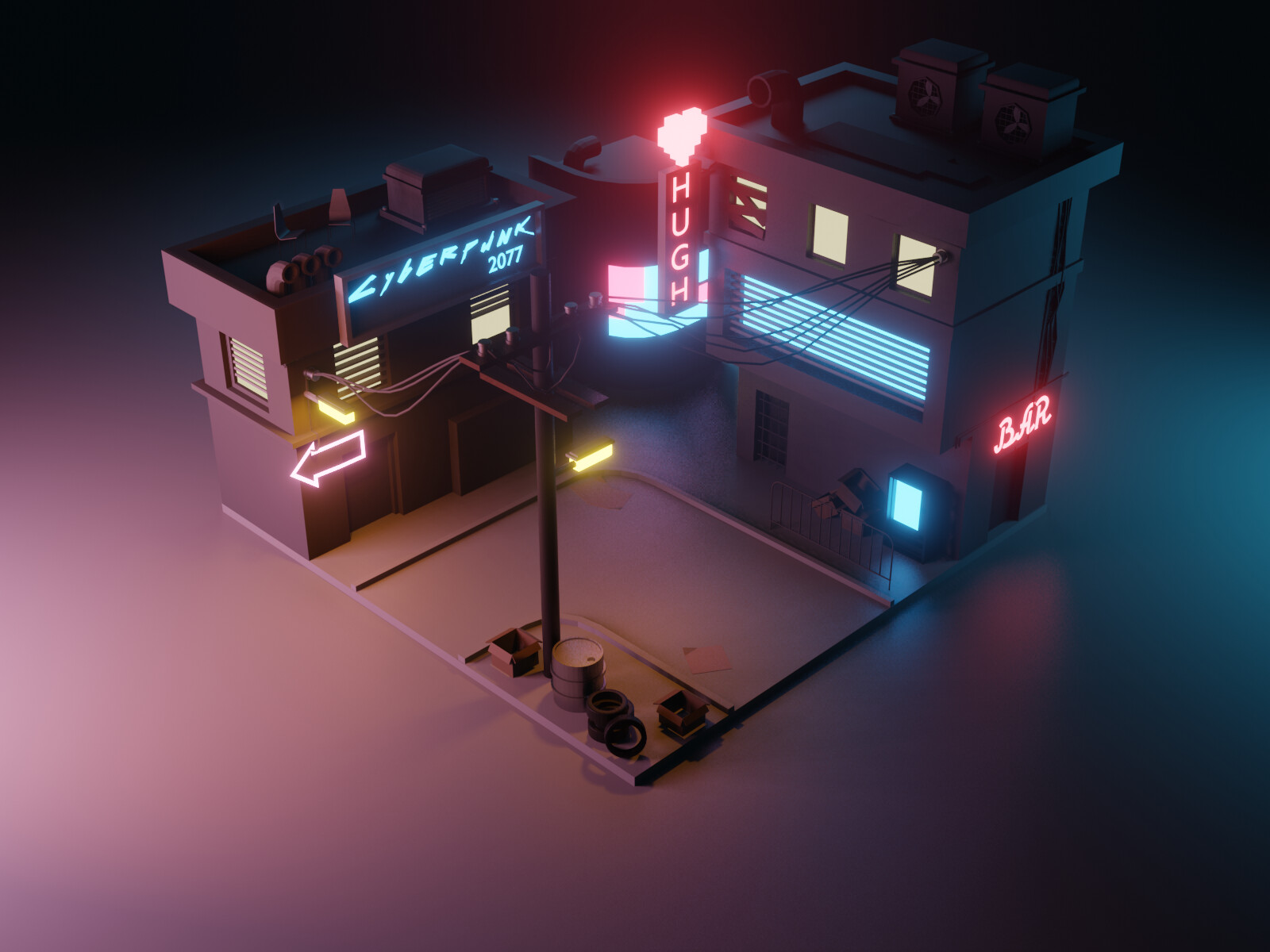 ArtStation - One of my first works