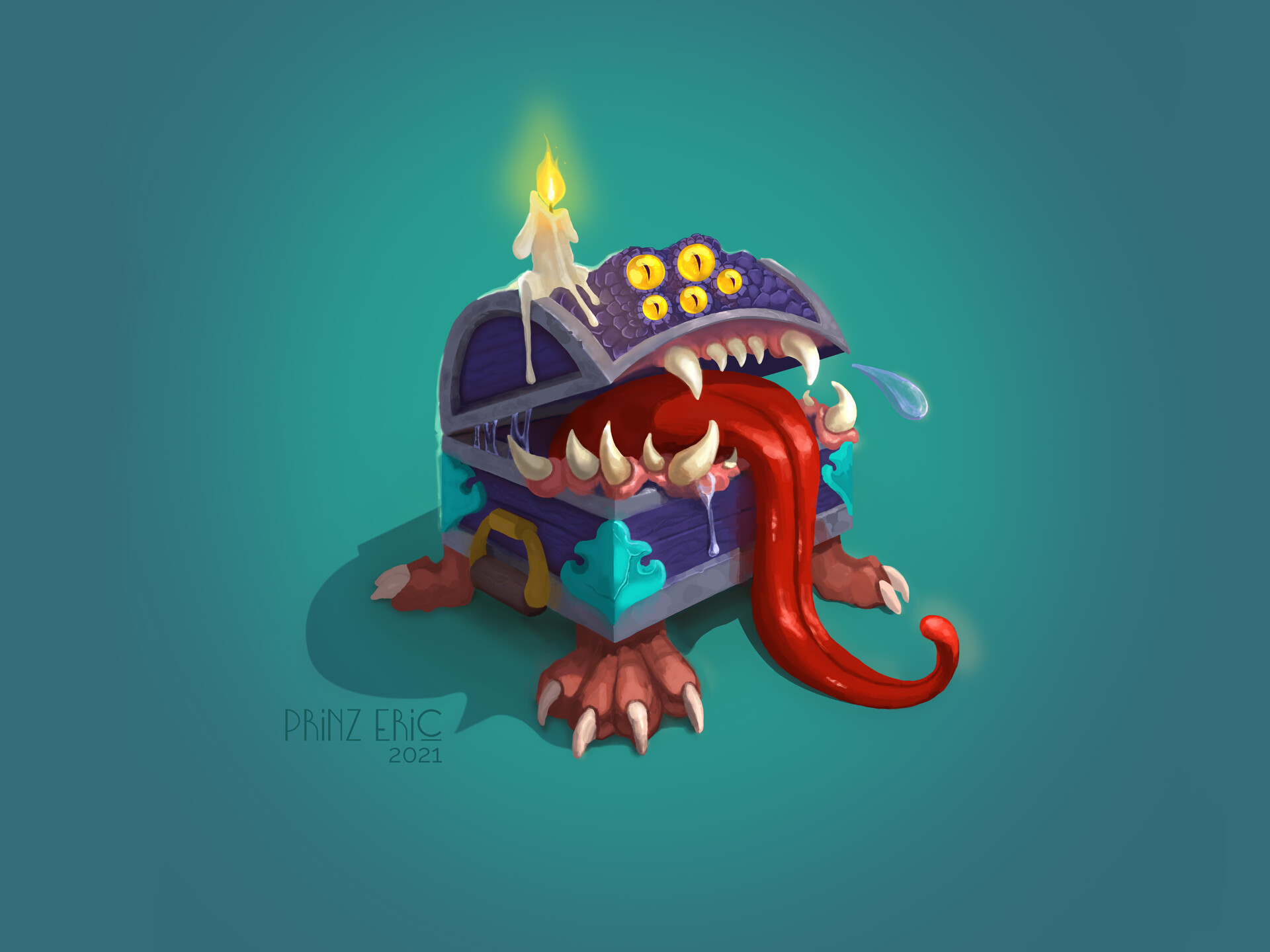 ArtStation - Mimic Chest