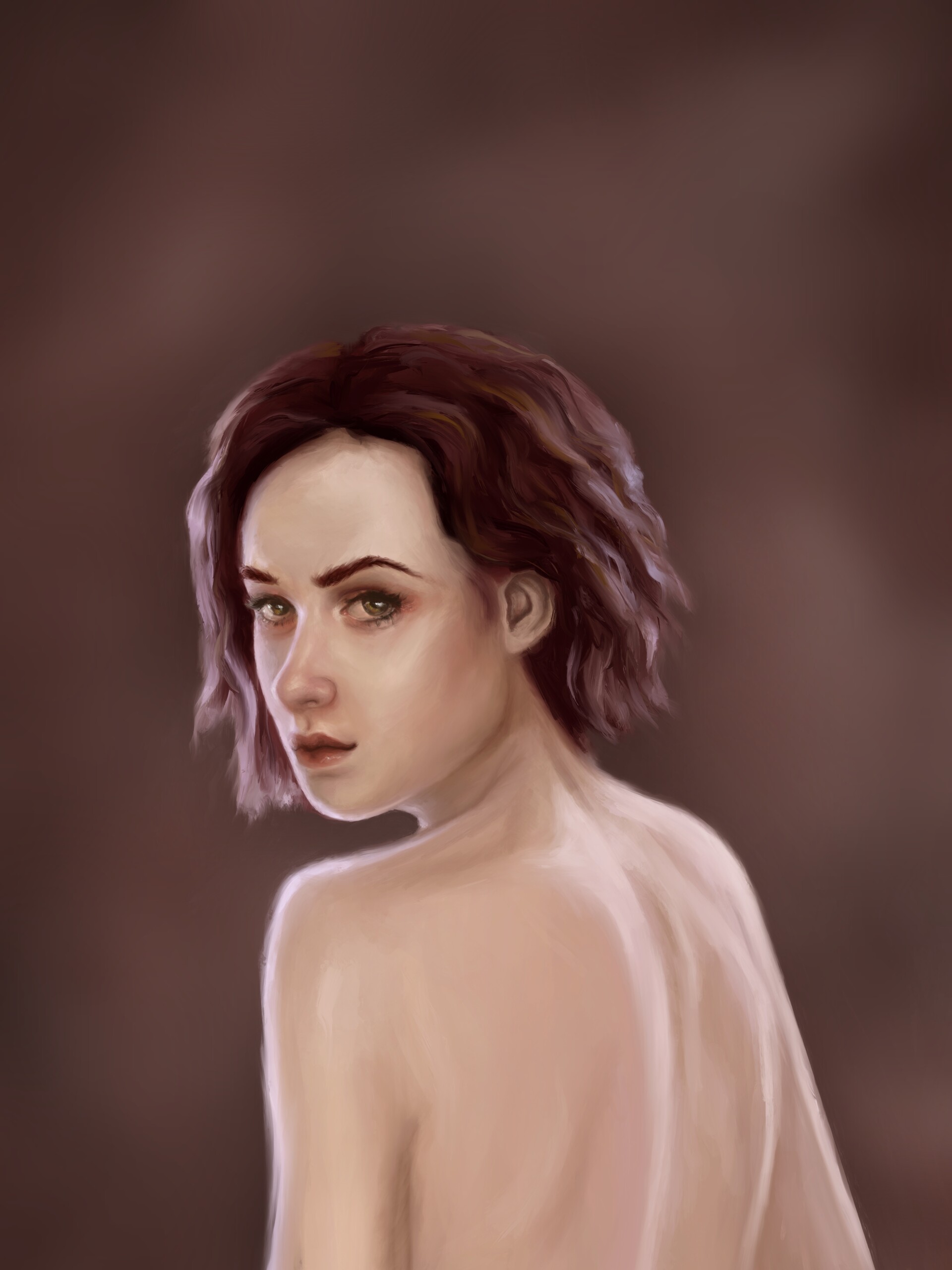 ArtStation - Idk an imaginary portrait