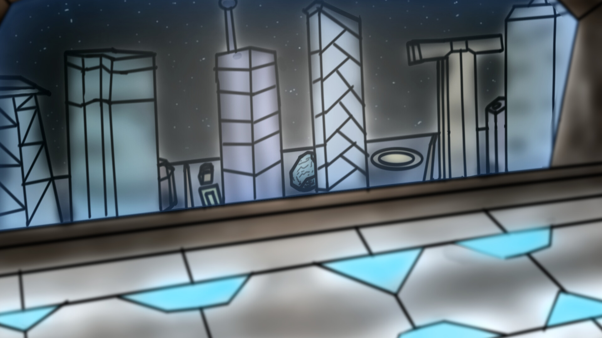 ArtStation - 2d environment concept