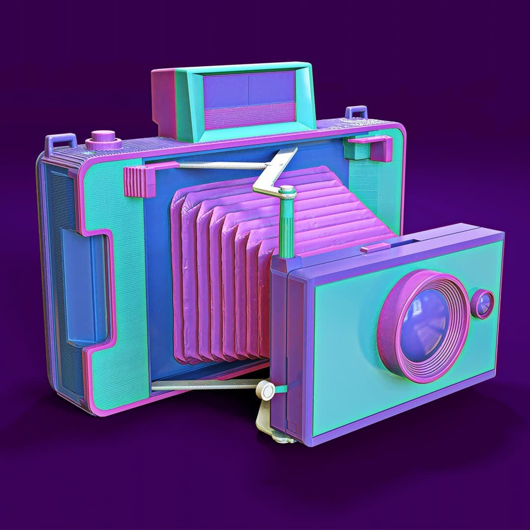 ArtStation - Retro Camera