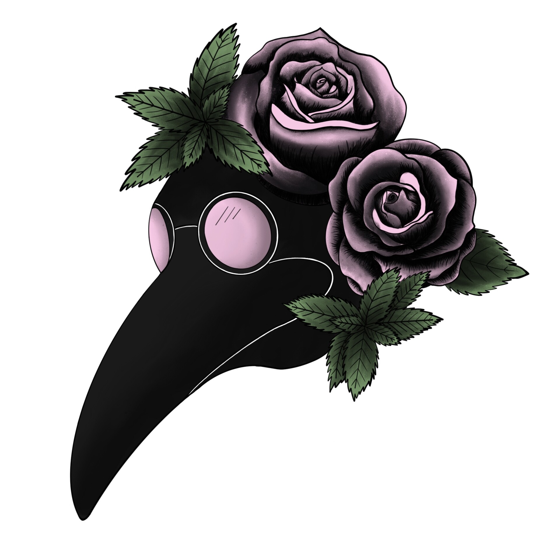 Kain Lines - Pastel Goth Plague Doctor | September 2020