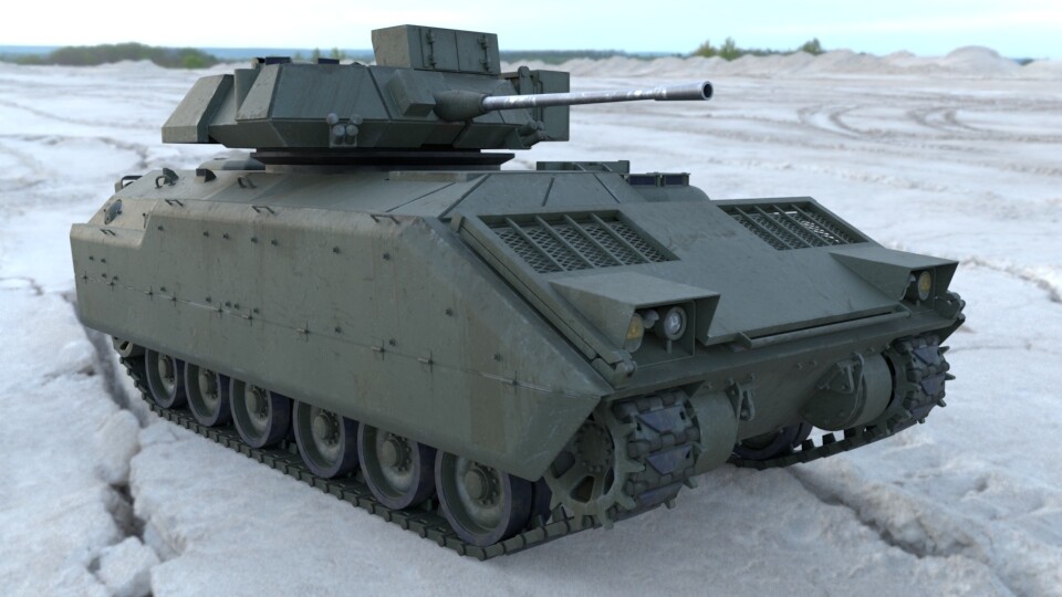 Brandon Lynch - M3 Bradley Tank