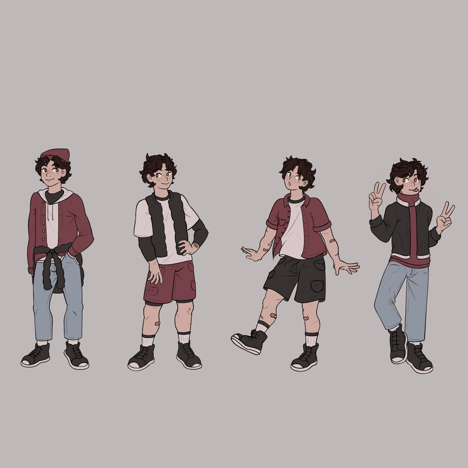 ArtStation - Vincent Outfits and Redesign!