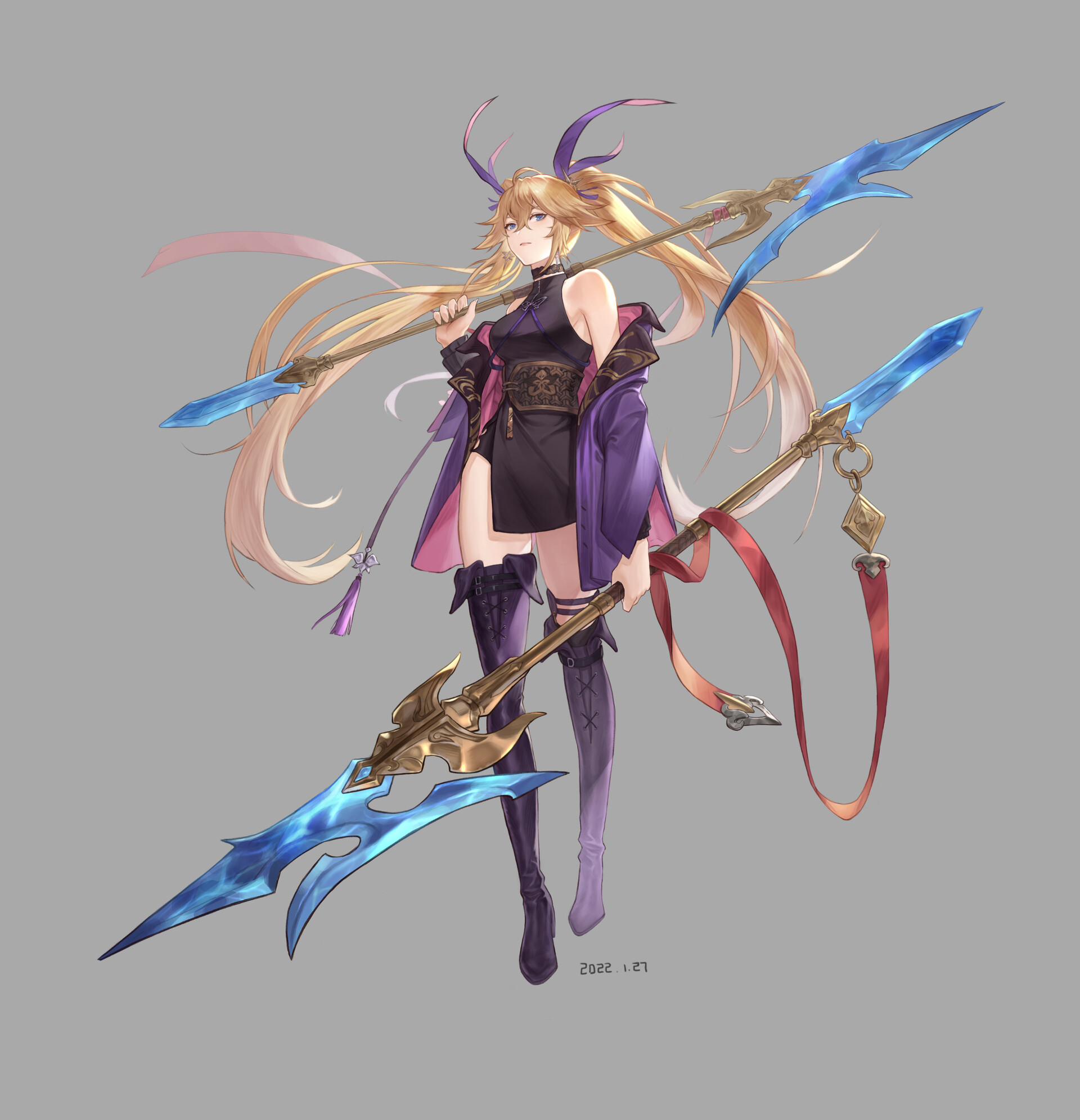 ArtStation - three kingdoms fantasy land fanart