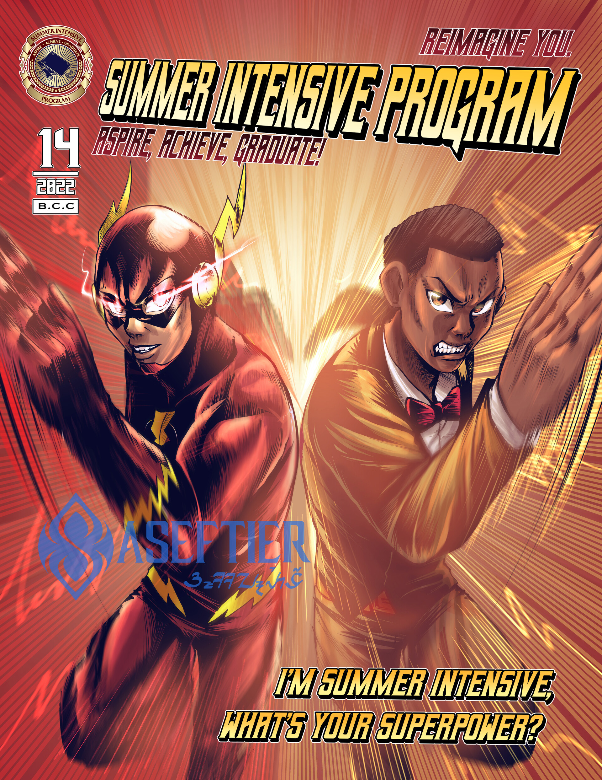 ArtStation - Summer Intensive Program Poster Illustration