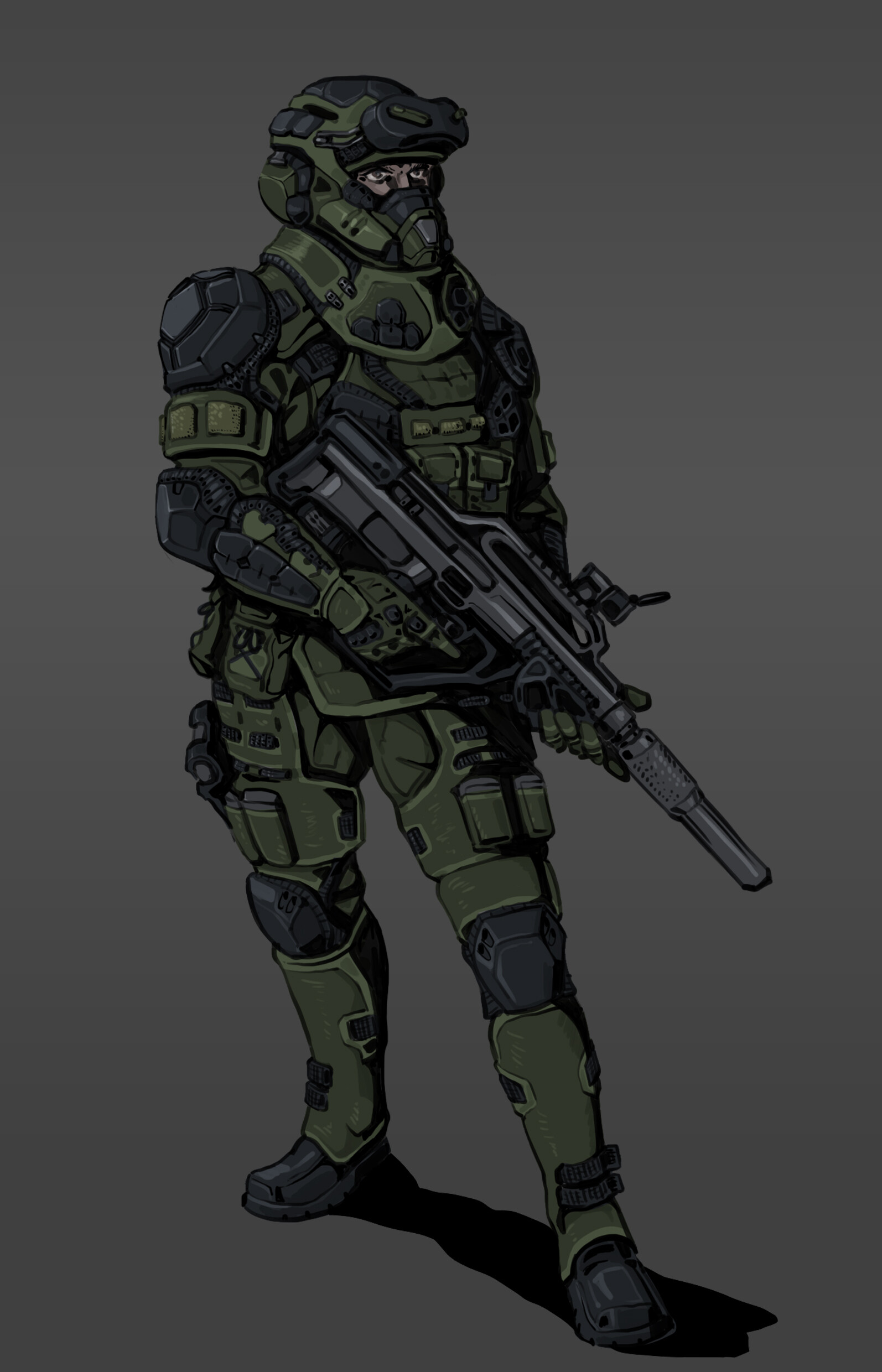 ArtStation - Modern infantry, test job