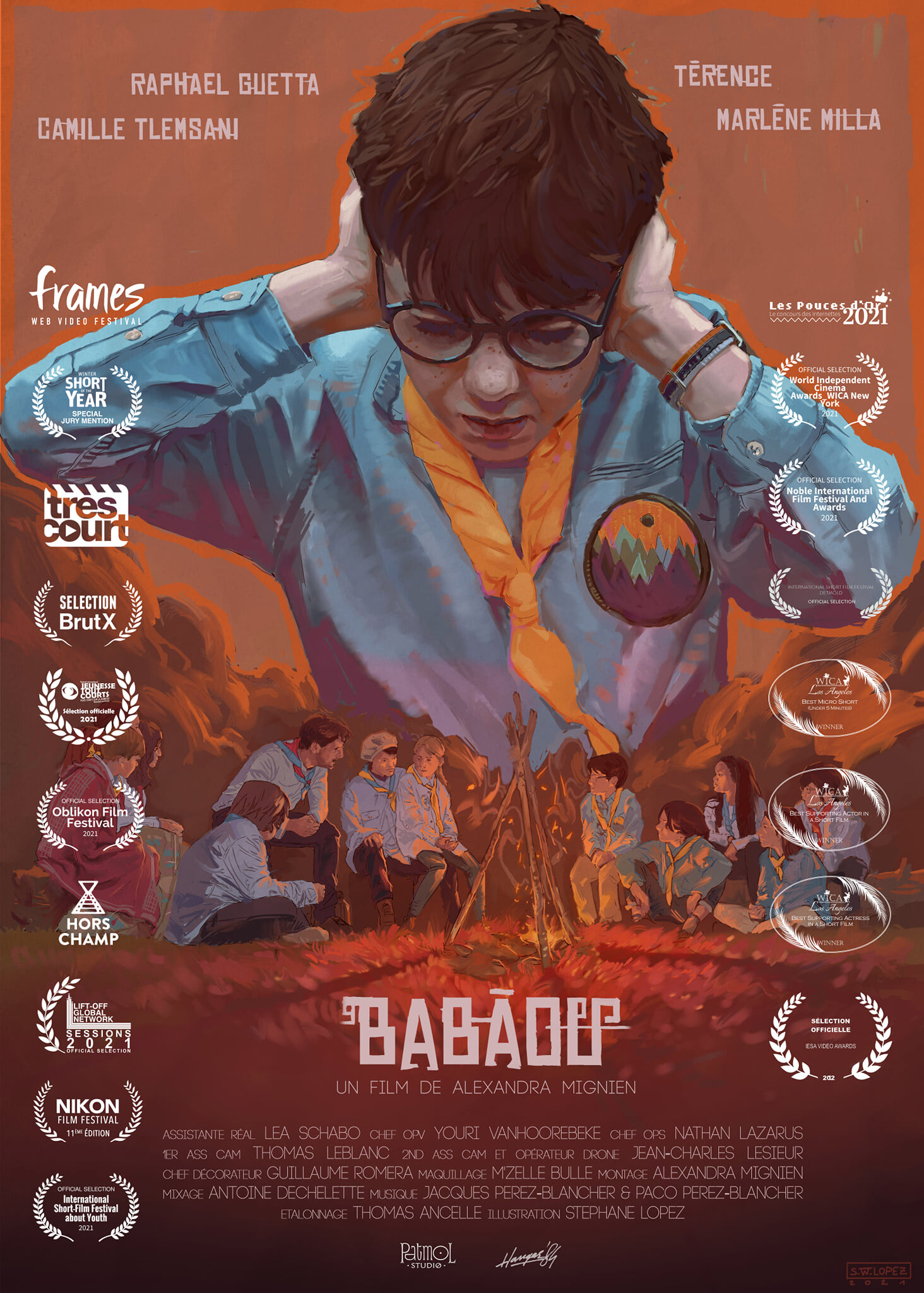 ArtStation - Babaou Movie Poster