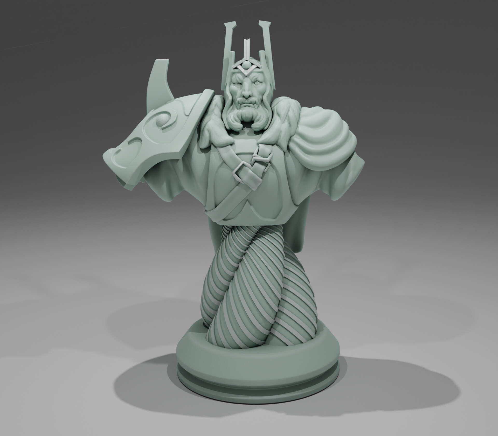 ArtStation - Wraith King Dota 2 Chess piece