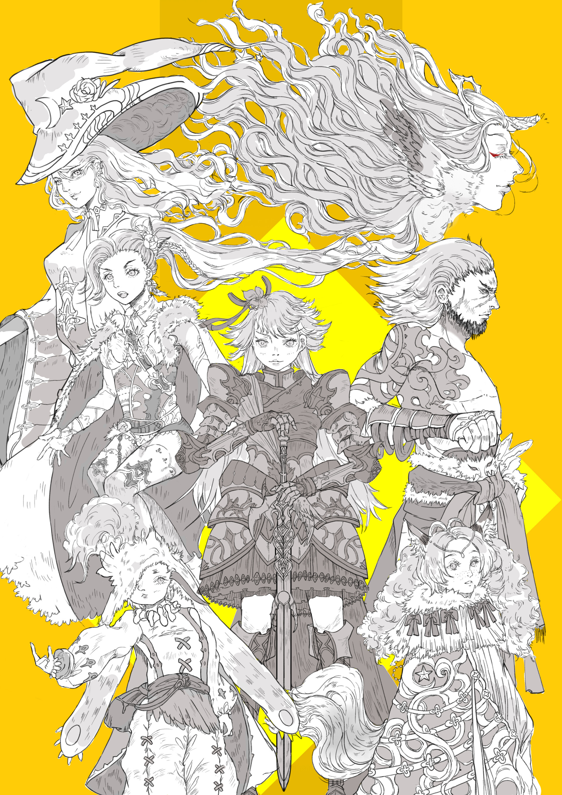 ArtStation - Magic Knights