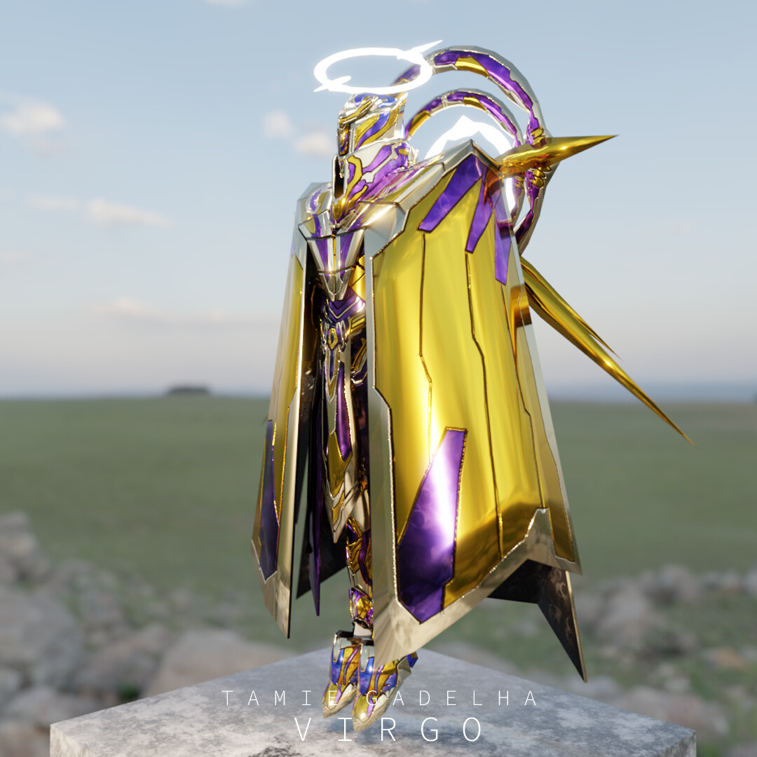 ArtStation - Zodiac Armor Virgo
