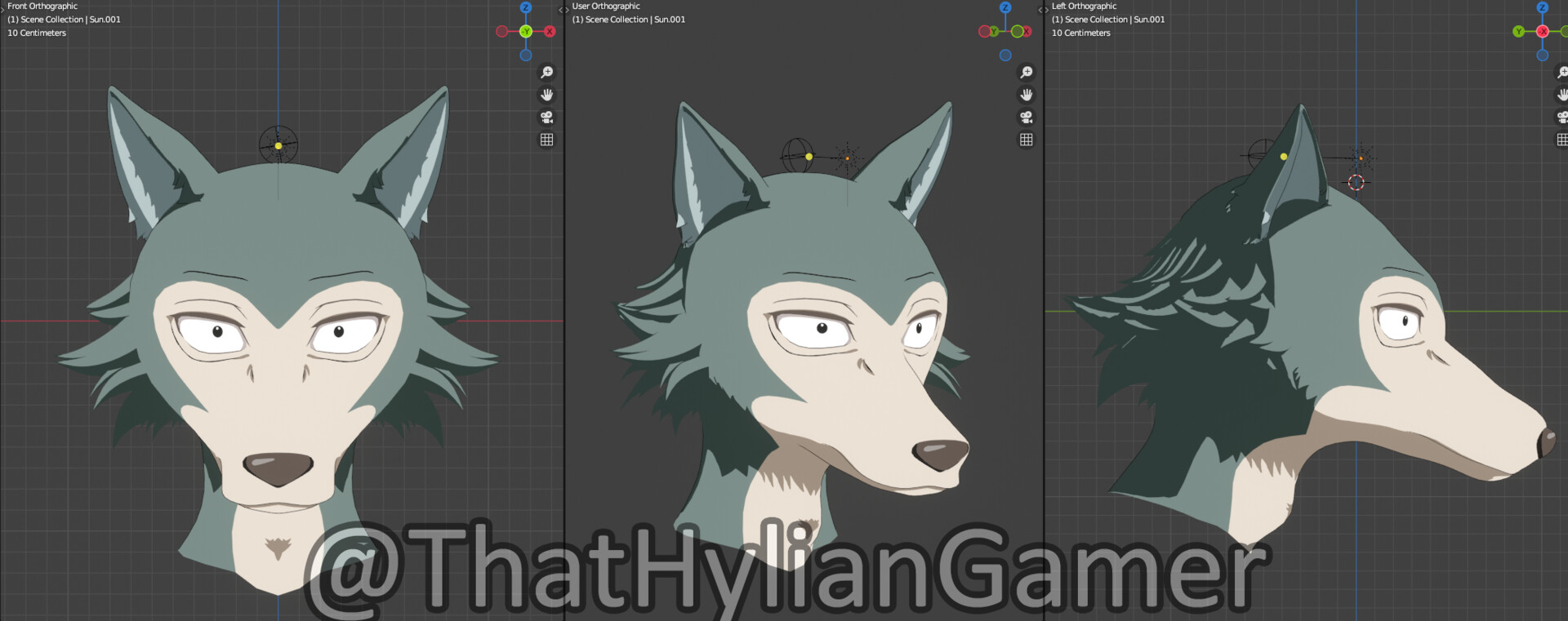 ArtStation - Legoshi WIP 3d model
