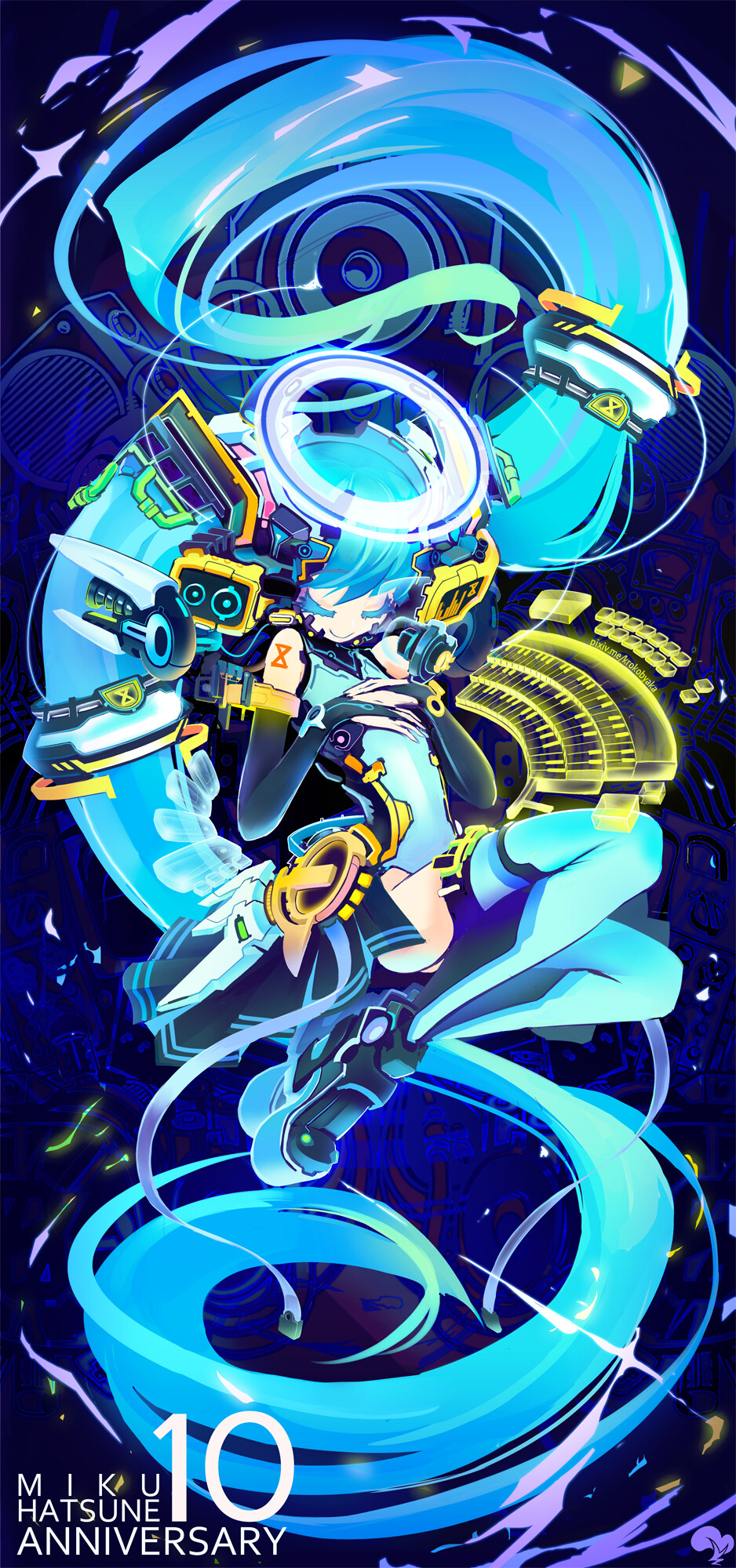ArtStation - SUPER ULTIMATE MIKU HATSUNE MILLENIUM EDITION