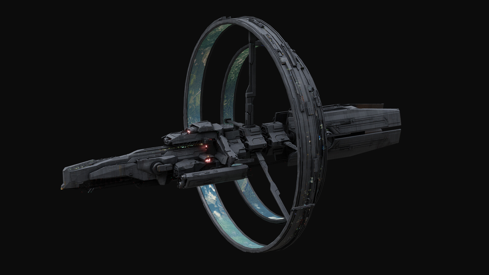 ArtStation - upgraded ship concept