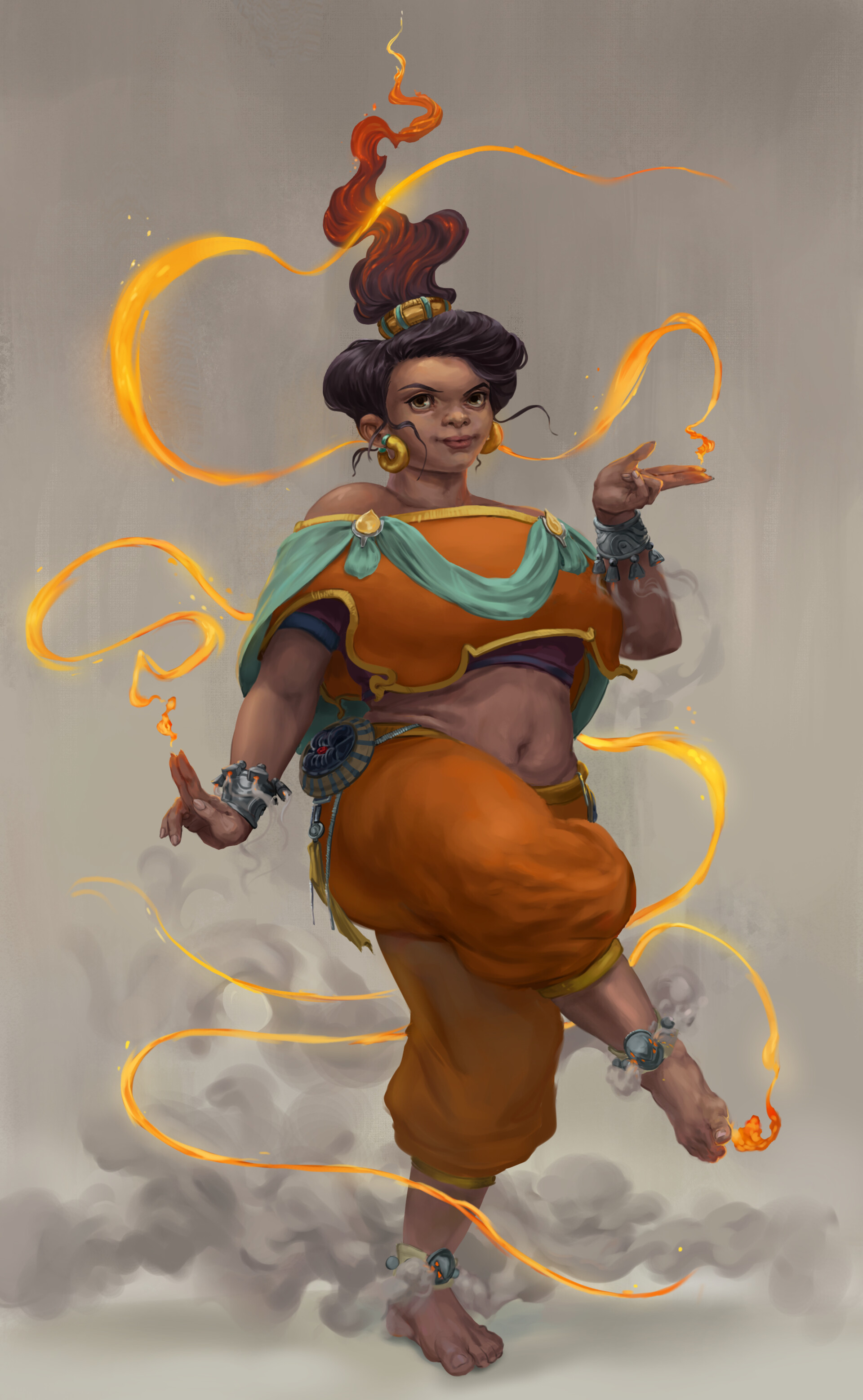 ArtStation - Flame Dancer