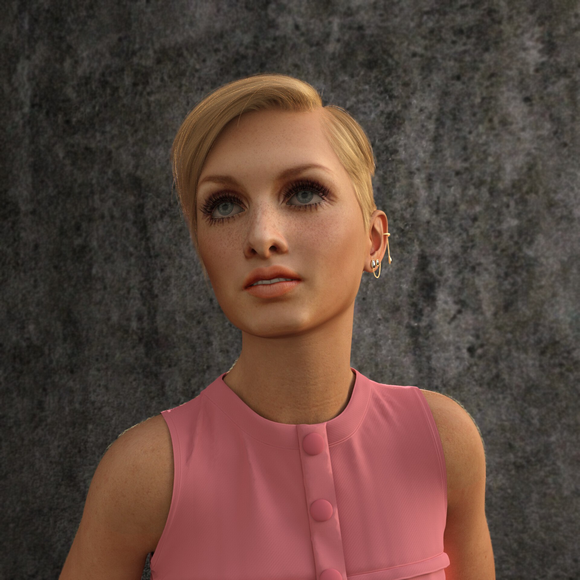 Anastasiya Dongla - 3d avatar Twiggy_Daz Studio