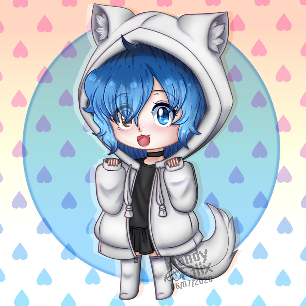 ArtStation - Chibi test, my beta character