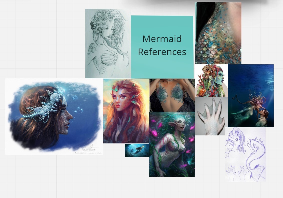 ArtStation - Mermaid Concept Art