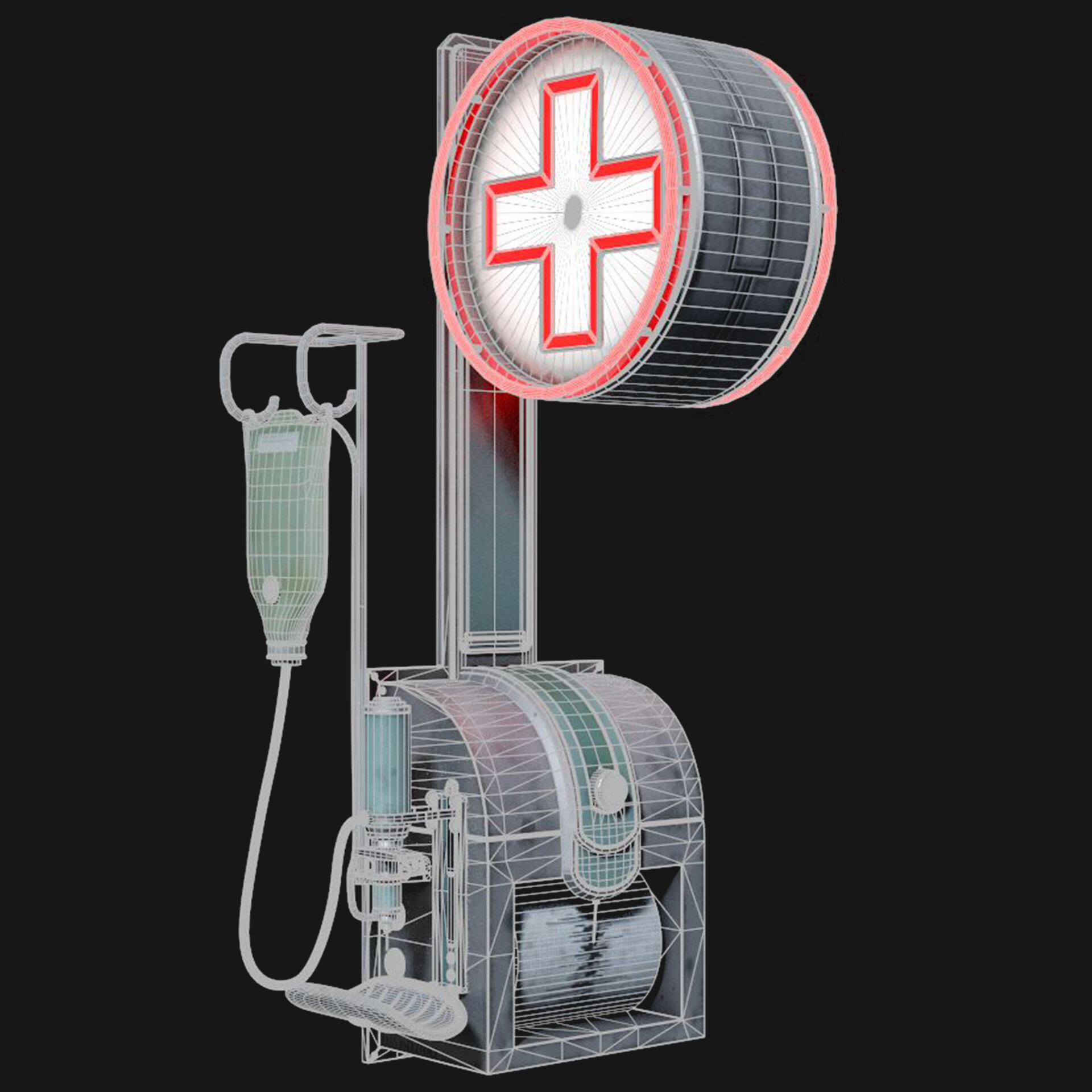 Jack Hayward - Bioshock - Health Station (Fan Art)