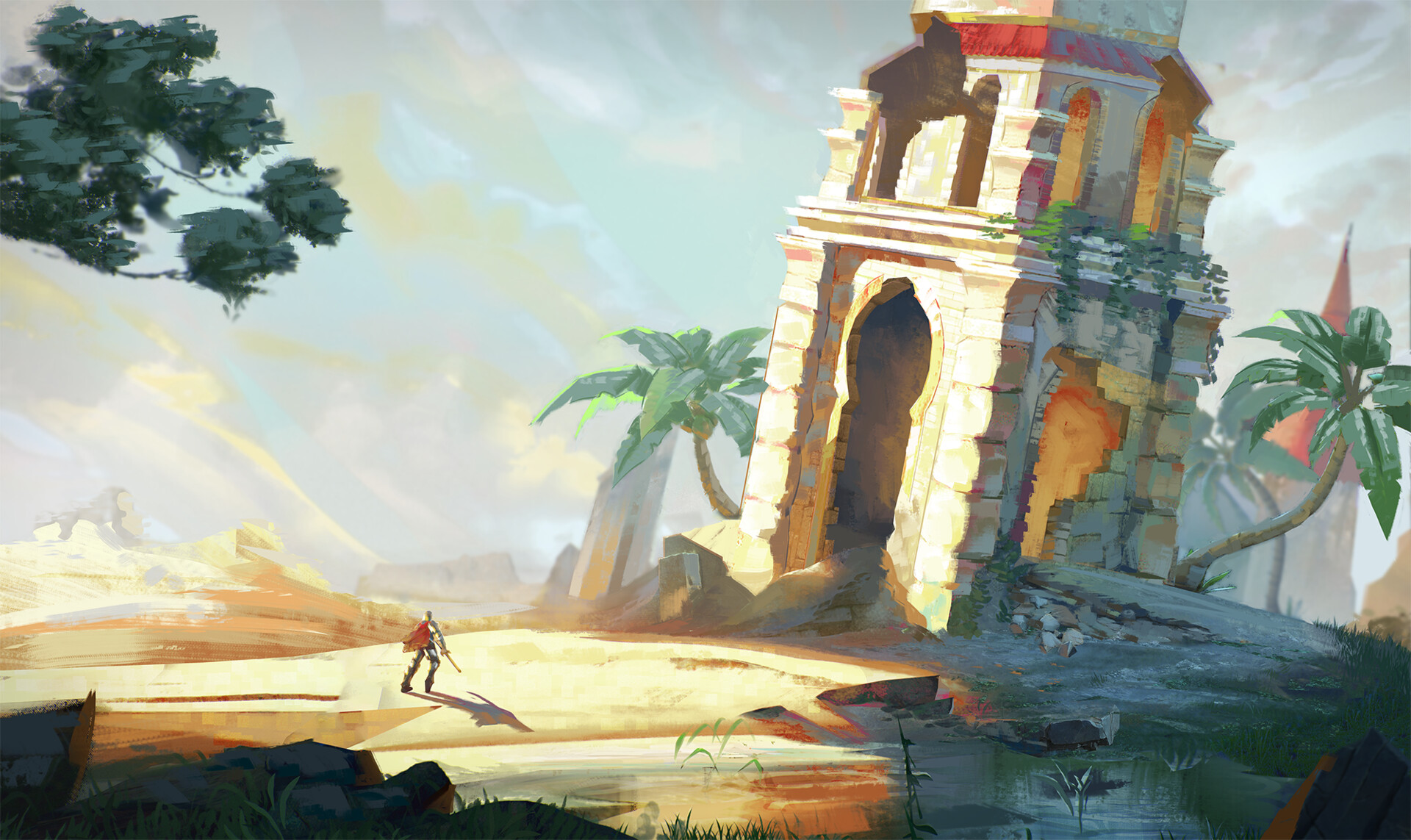 ArtStation - Knight adveture | Azolath