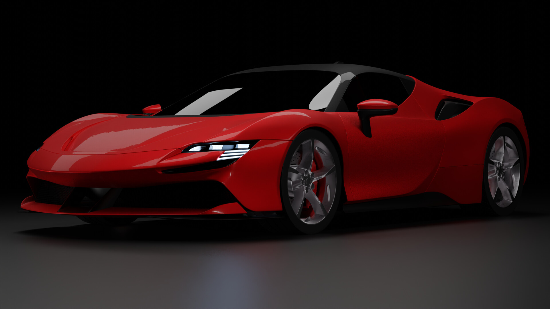 ArtStation - Ferrari SF90 Stradale