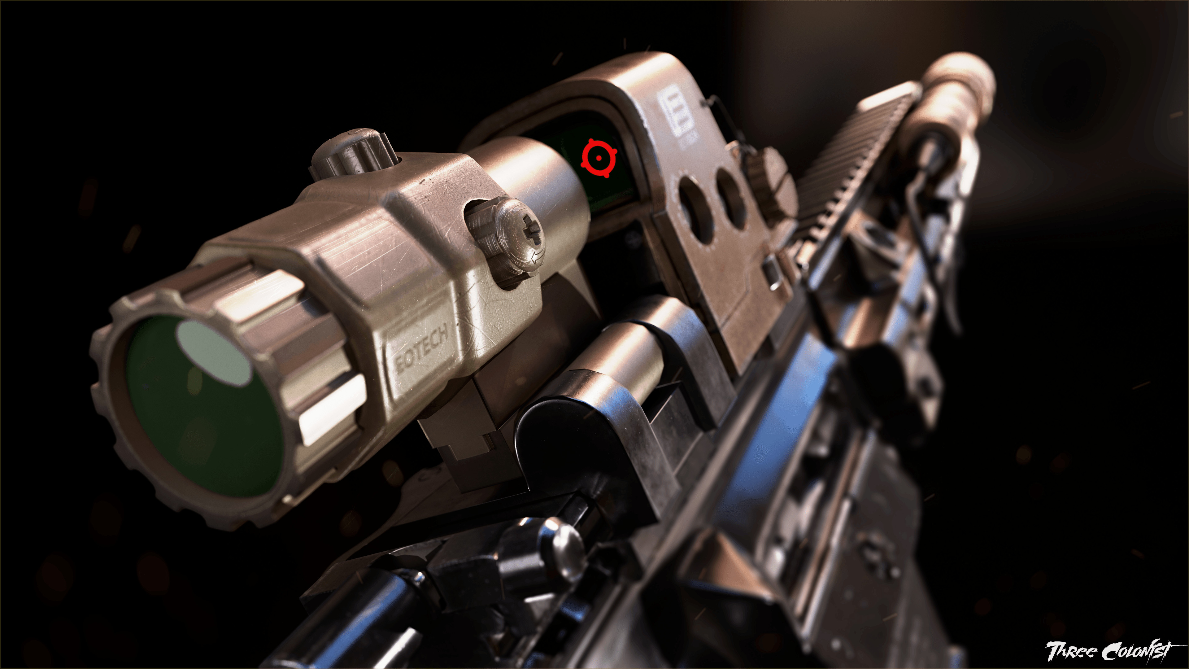 THREE COLONIST - HK416