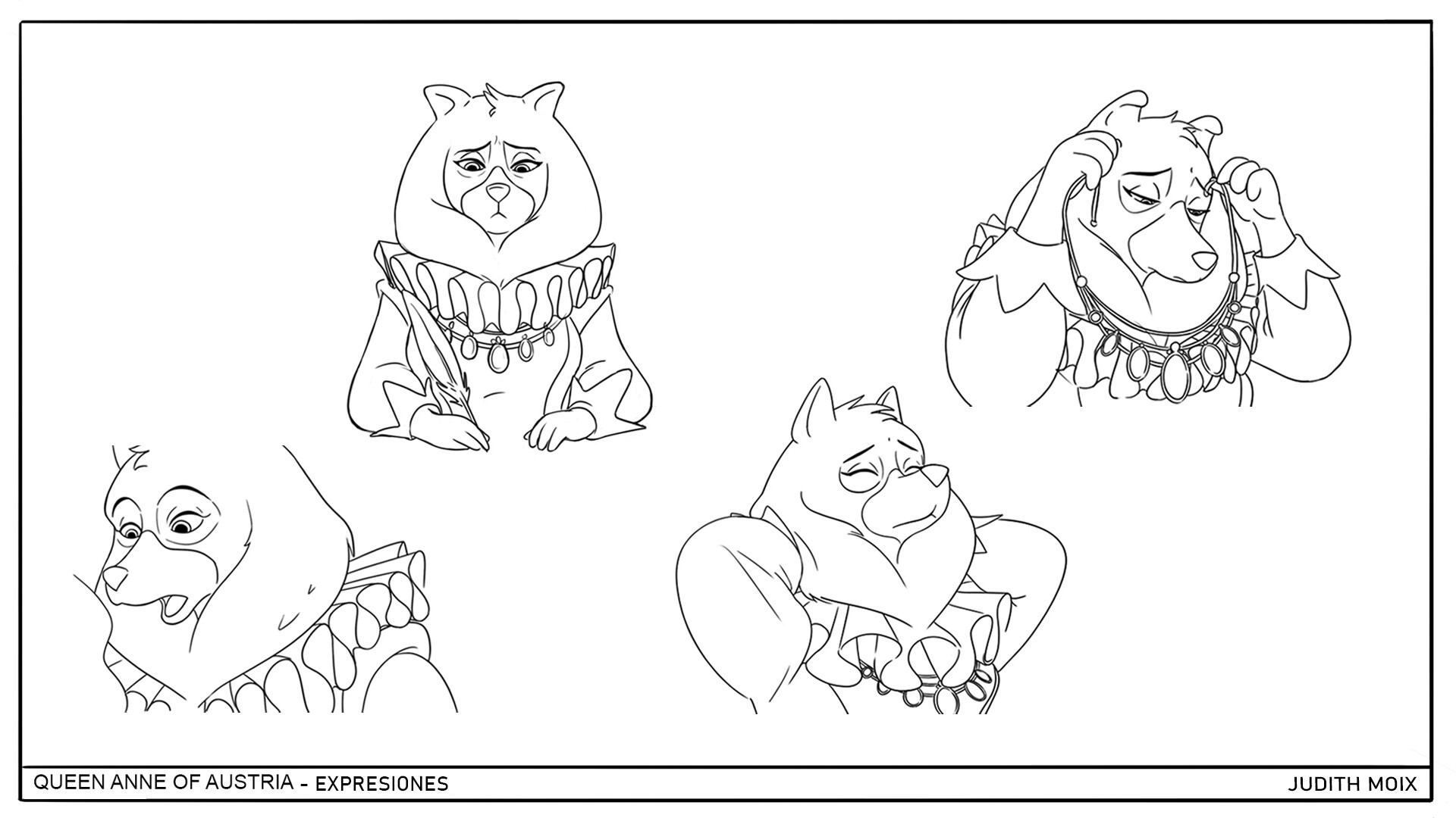 los tres mosqueperros coloring pages
