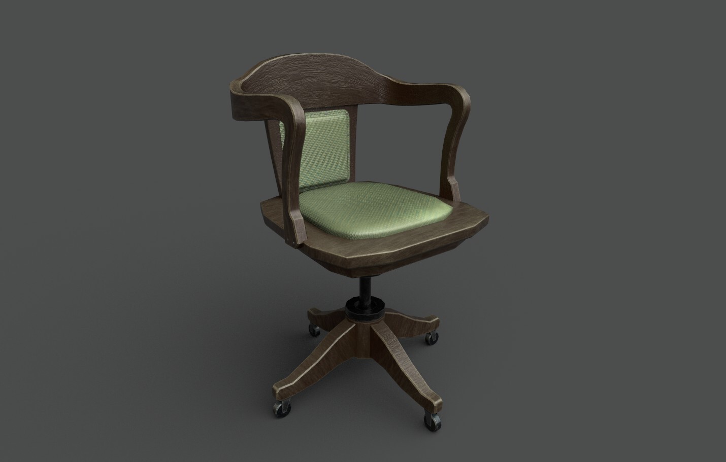 ArtStation - Detective office chair