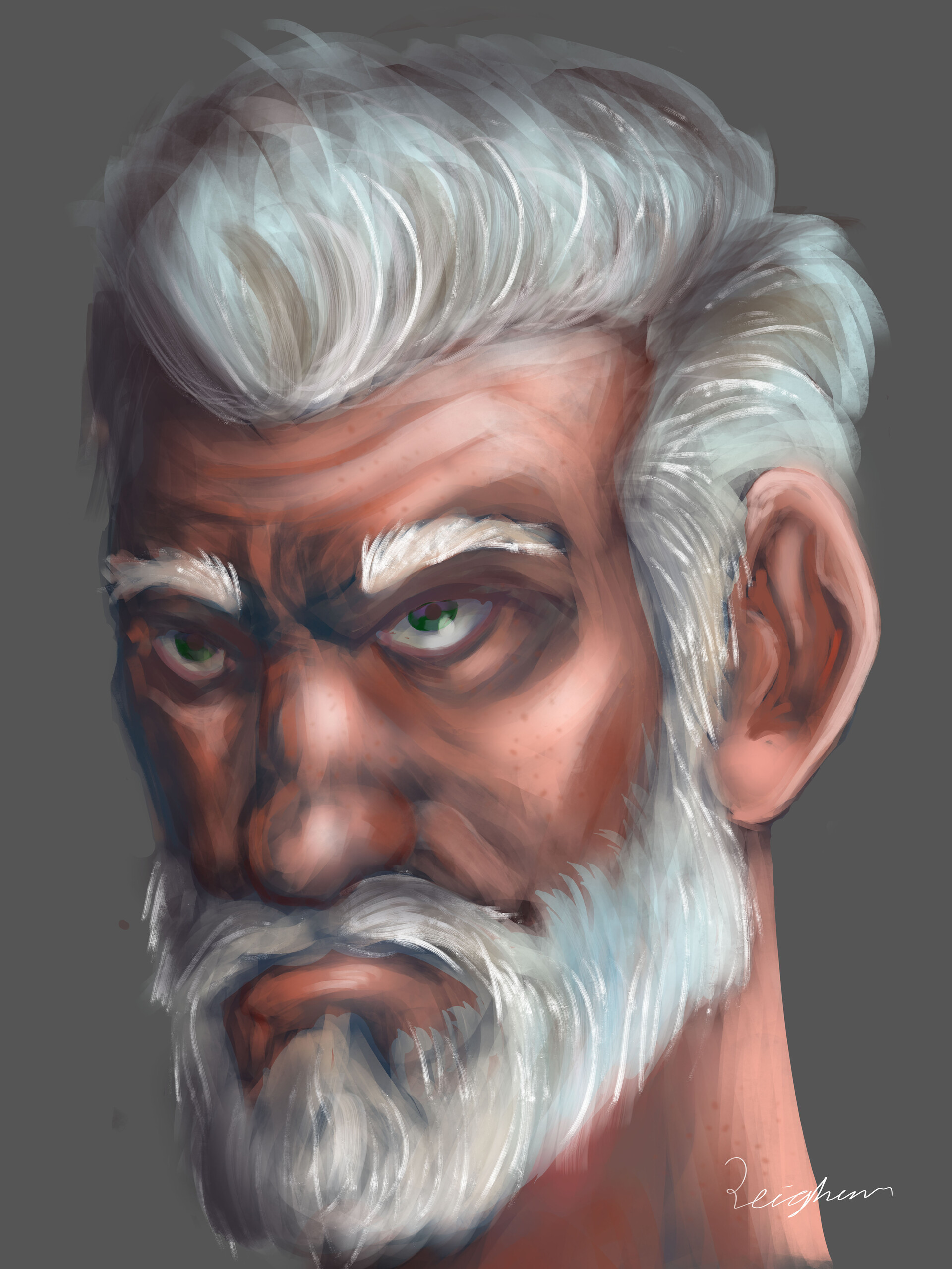 ArtStation - Old Man Concept