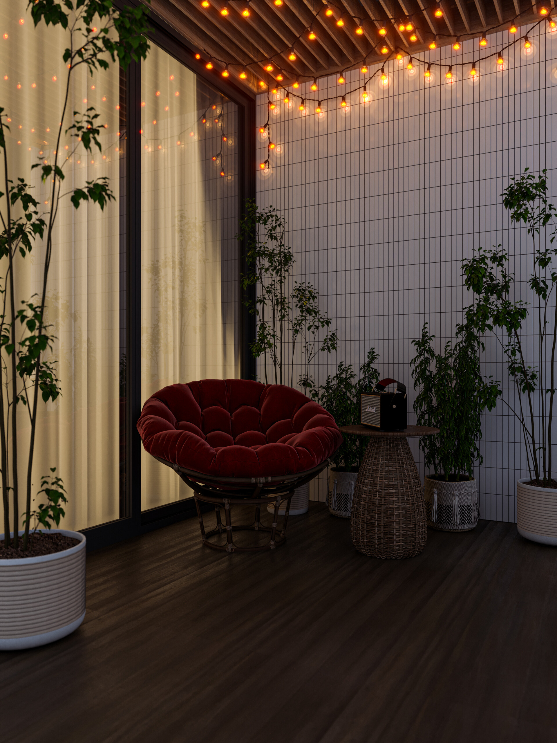 ArtStation - Balcony View