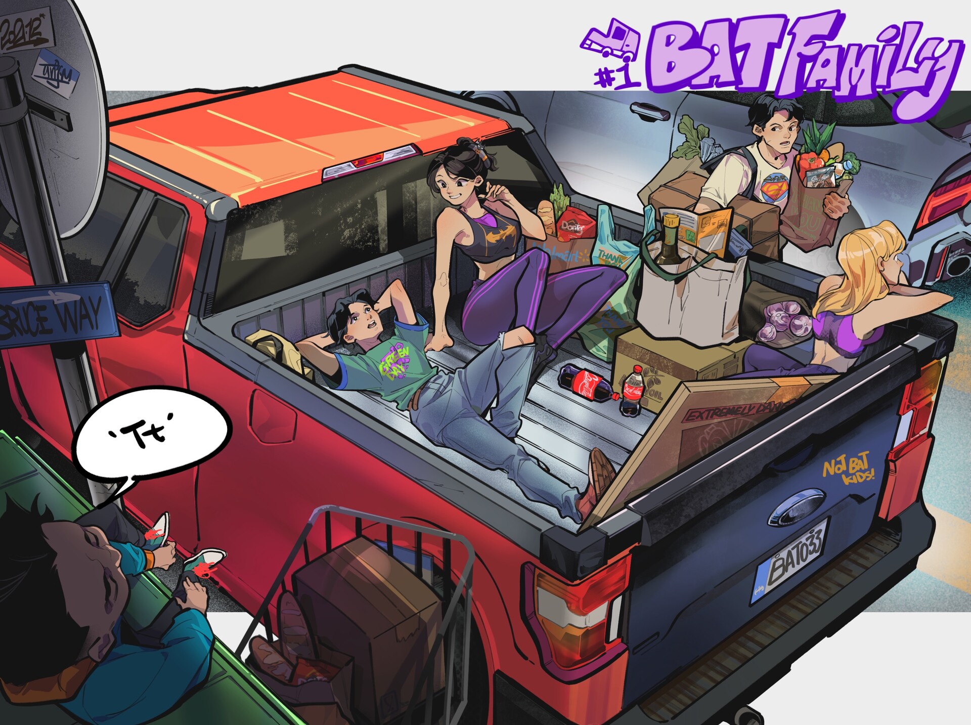 ArtStation - Keeping up with the Waynes