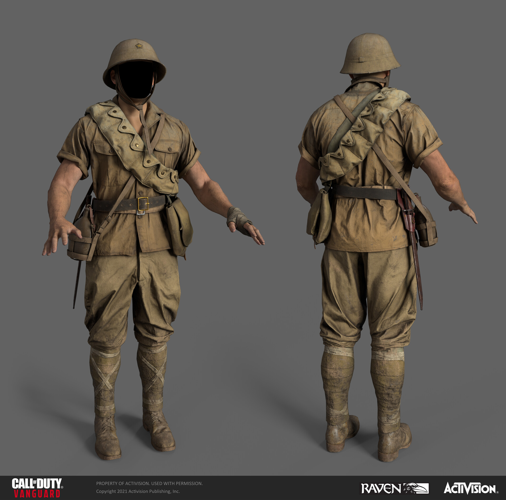 ArtStation - Call of Duty Vanguard: Japanese Character Faction