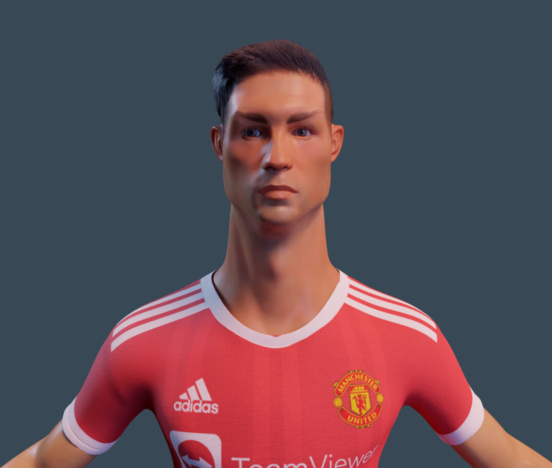 ArtStation - Modelado 3D de CR7 para animación