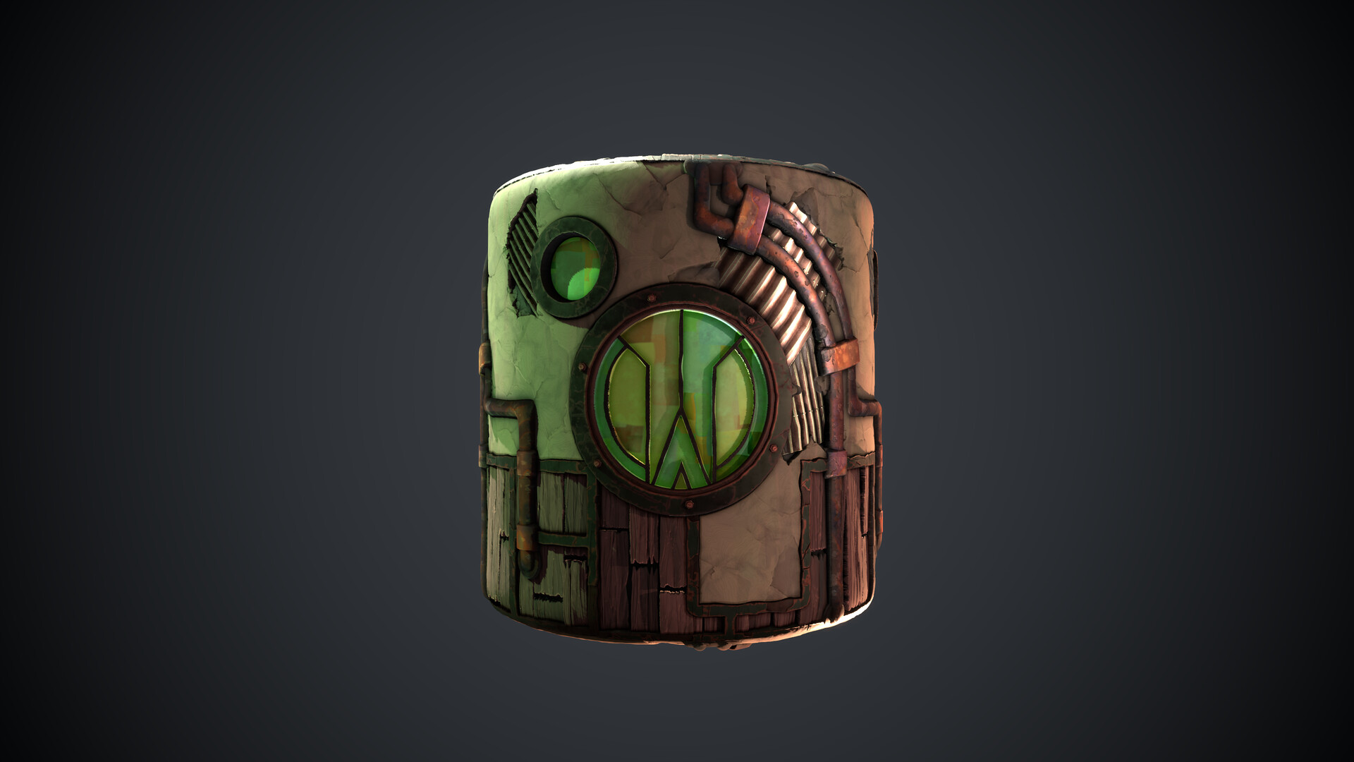 ArtStation - Zaun [Arcane/League of Legends] Inspired Material