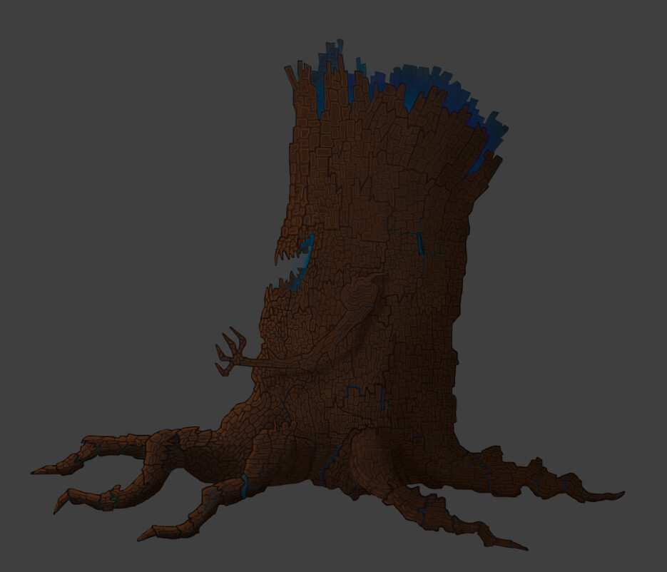 ArtStation - Possessed tree