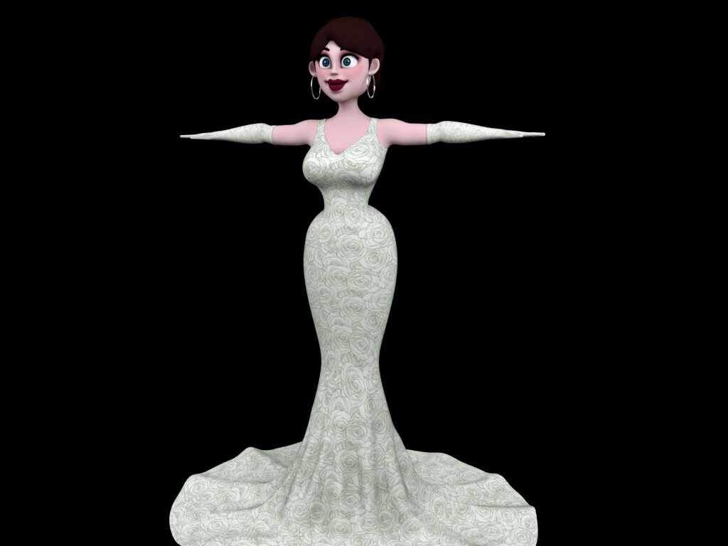 ArtStation - Bride 3D Model