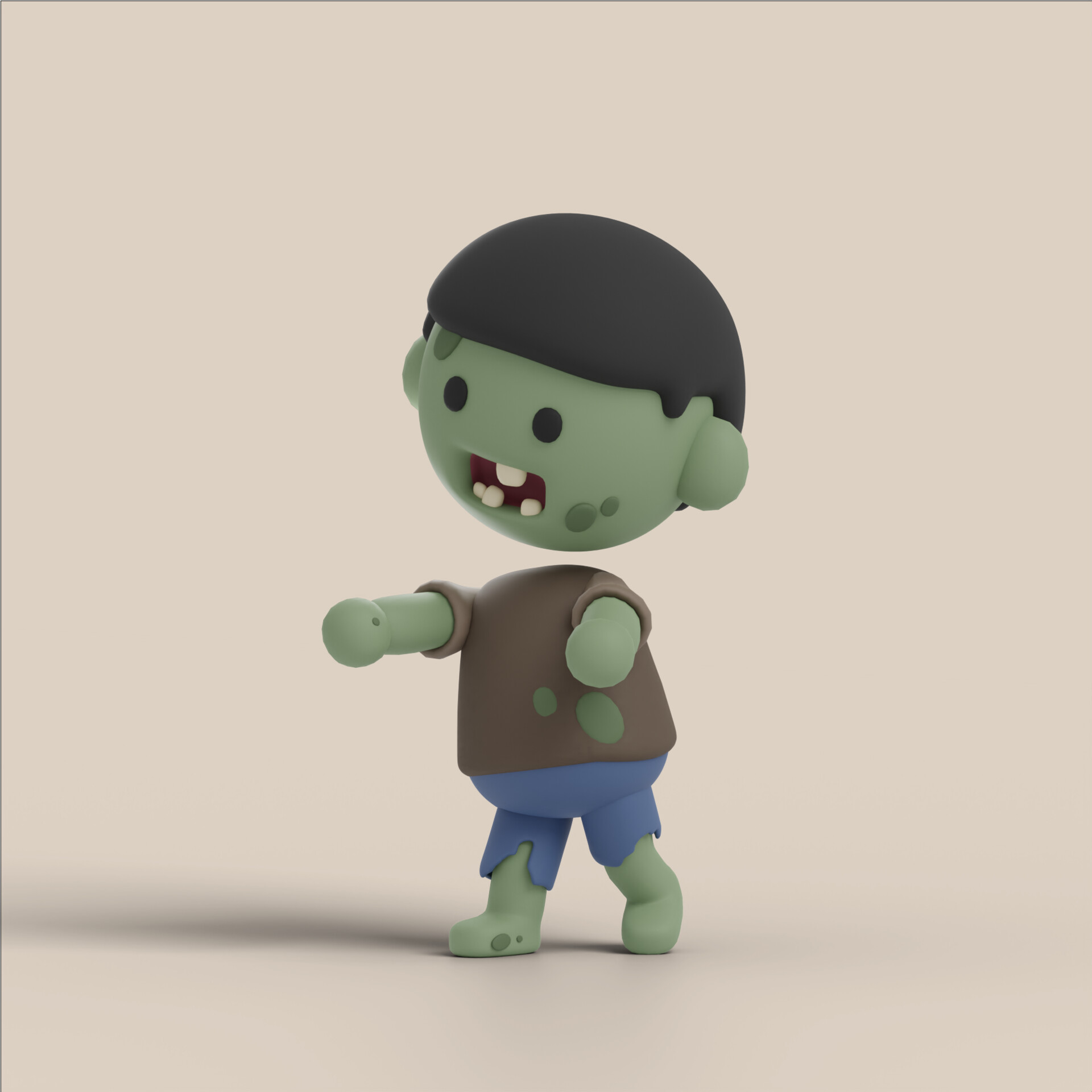 ArtStation - little zombie