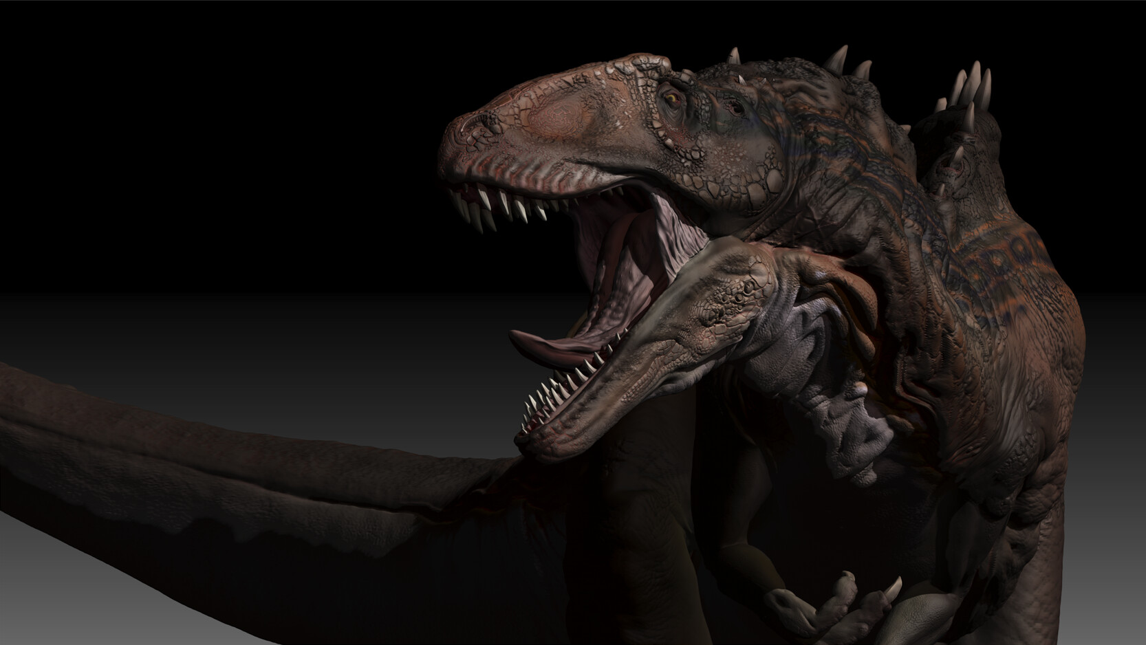 ArtStation - Acrocanthosaurus
