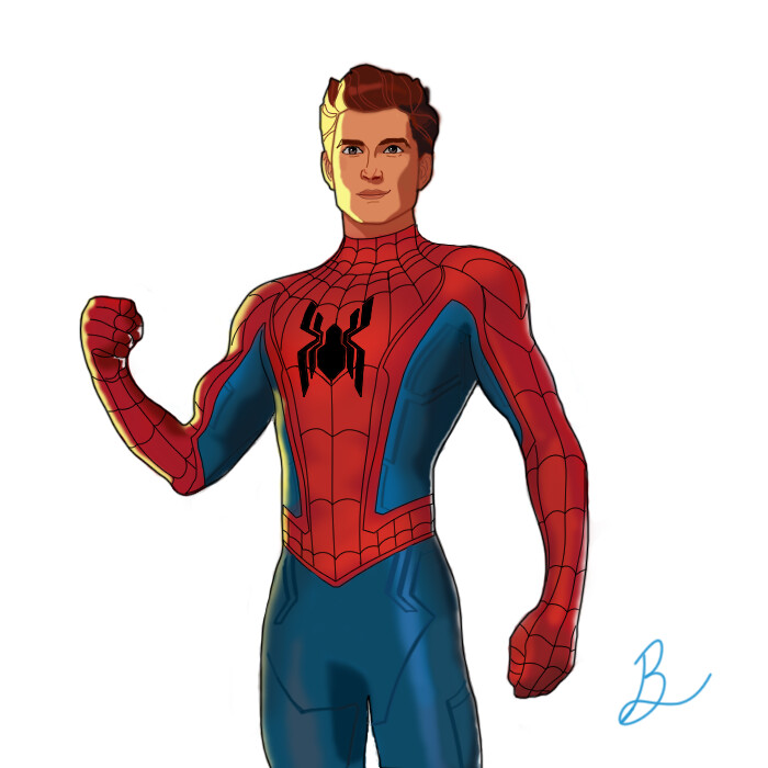 ArtStation - Marvel Studio What If Zombie Hunter Spider-Man (Classic Color)