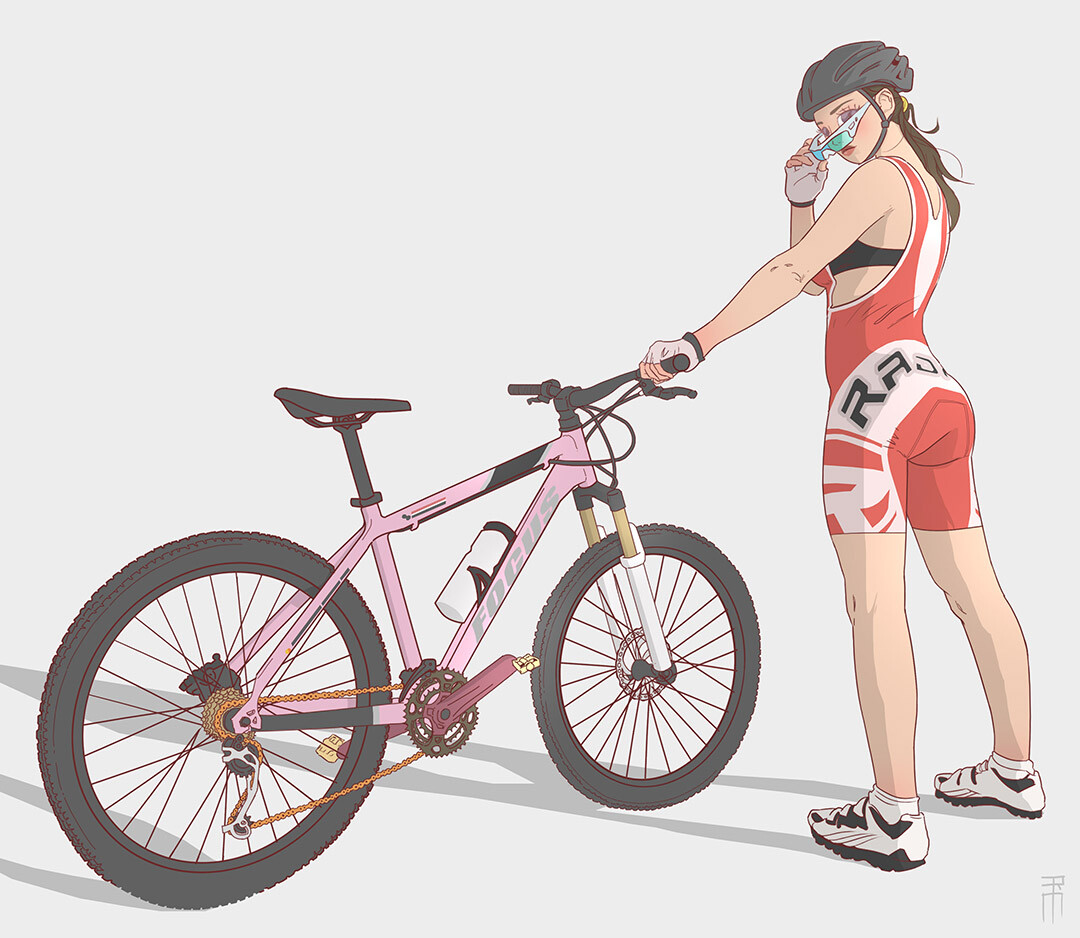 ArtStation - MTB Girl