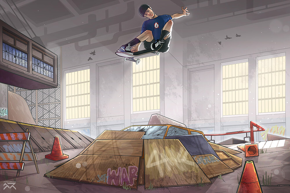 ArtStation - THPS 1+2 Fan Art
