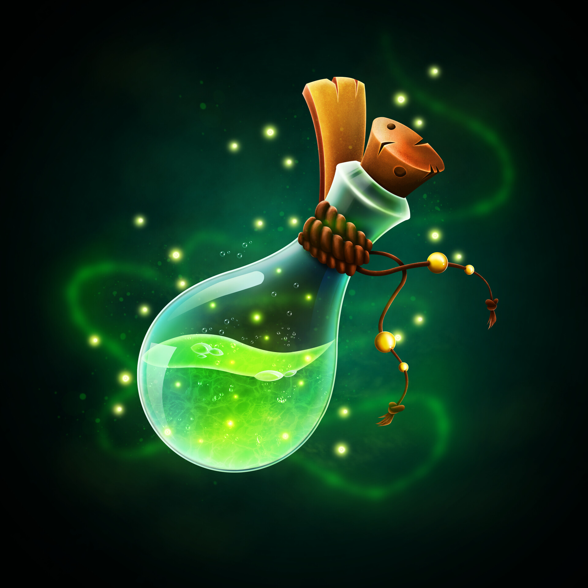 ArtStation - Spell Bottle