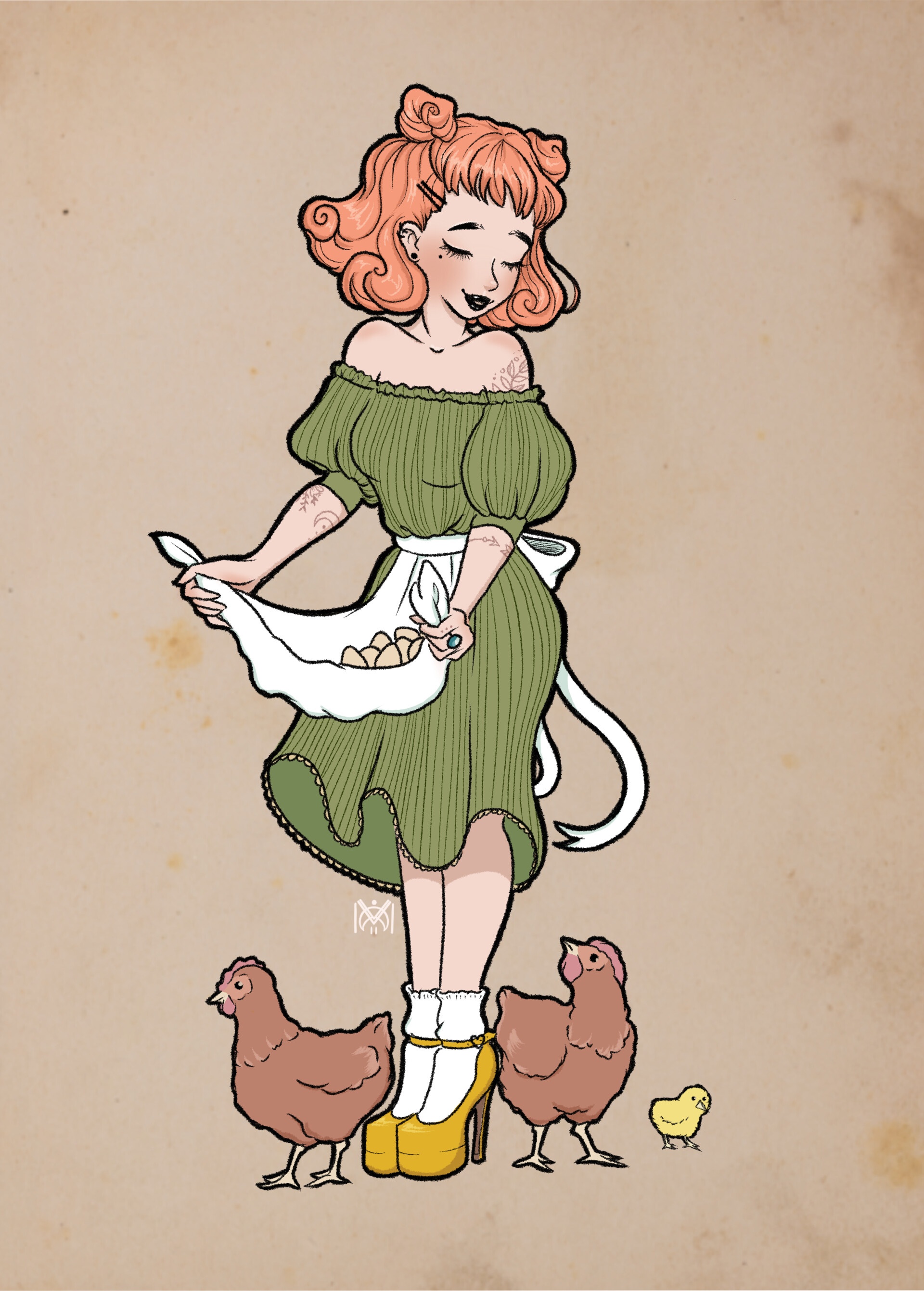 ArtStation - Chickens