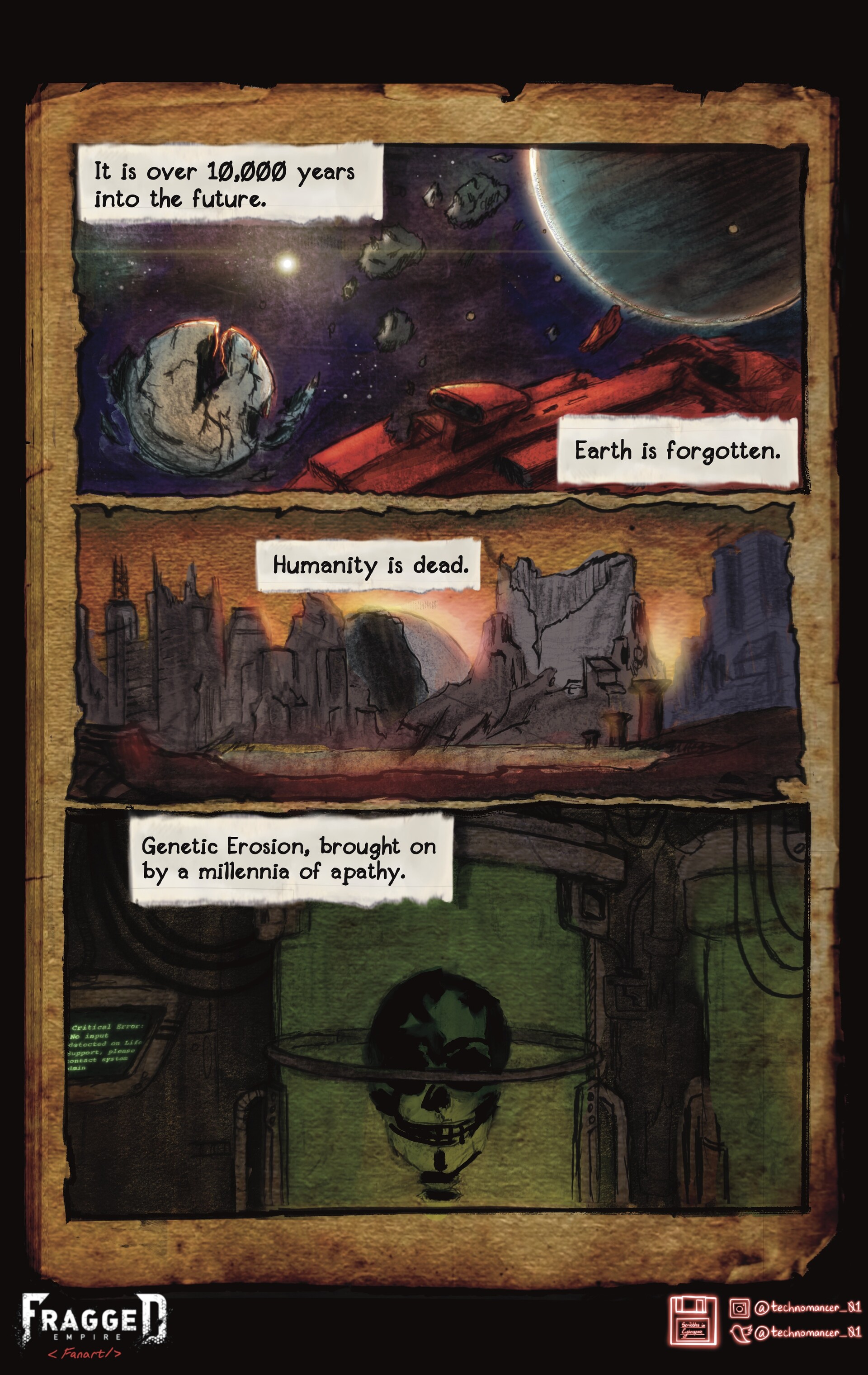 ArtStation - Fragged Empire Webcomic - Introduction